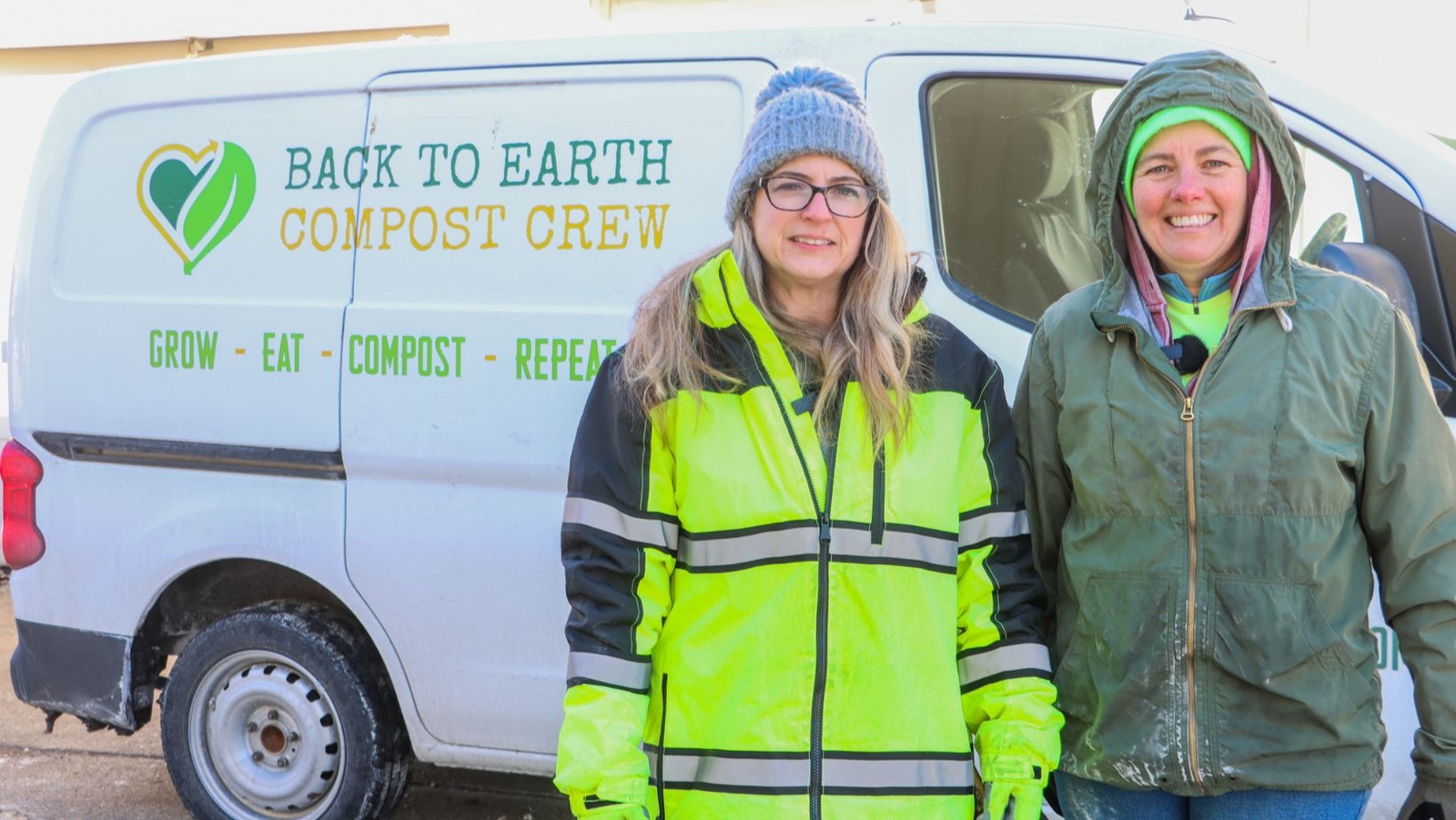 'Back to Earth Compost Crew' collects food waste of Montgomery County ...