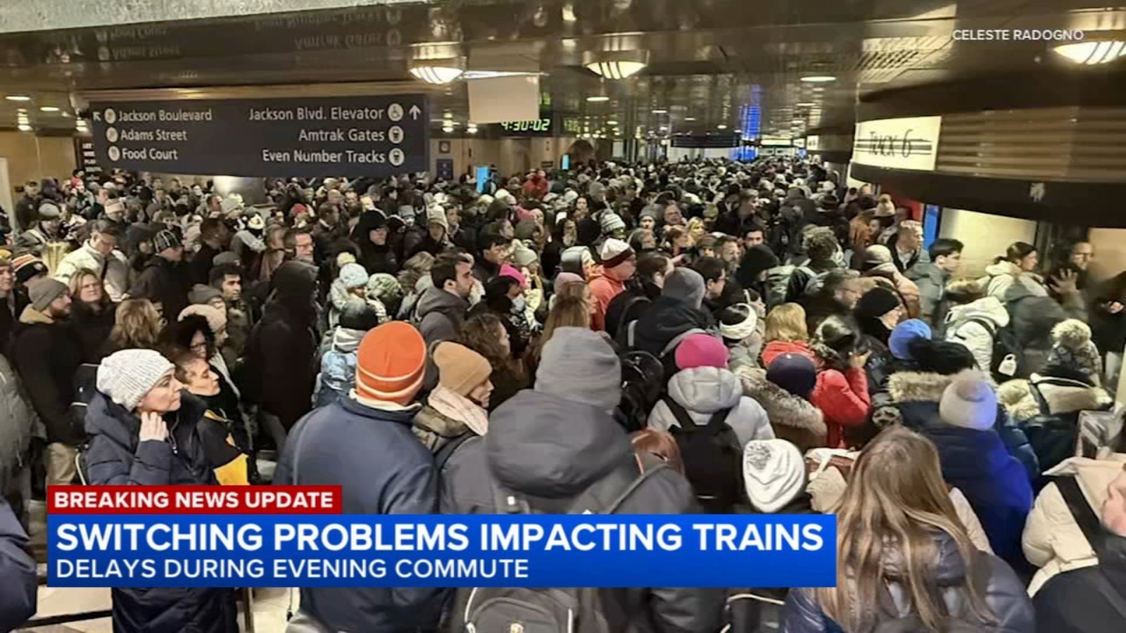 Metra trains delayed at Chicago Union Station due to Amtrak switch ...