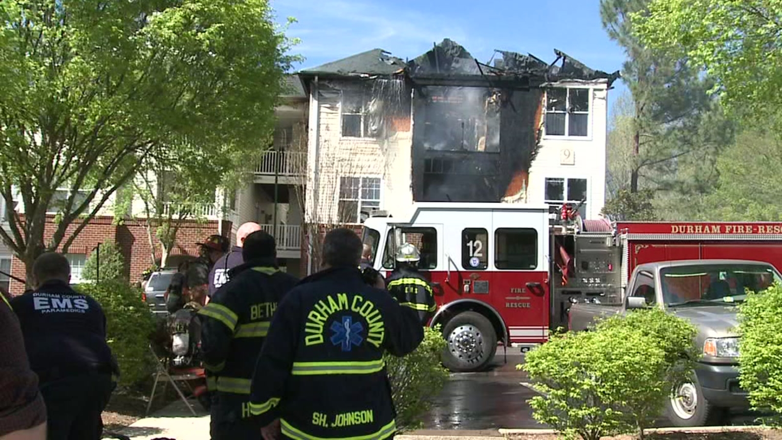 Fire crews battle Durham apartment complex fire, residents evacuated ...