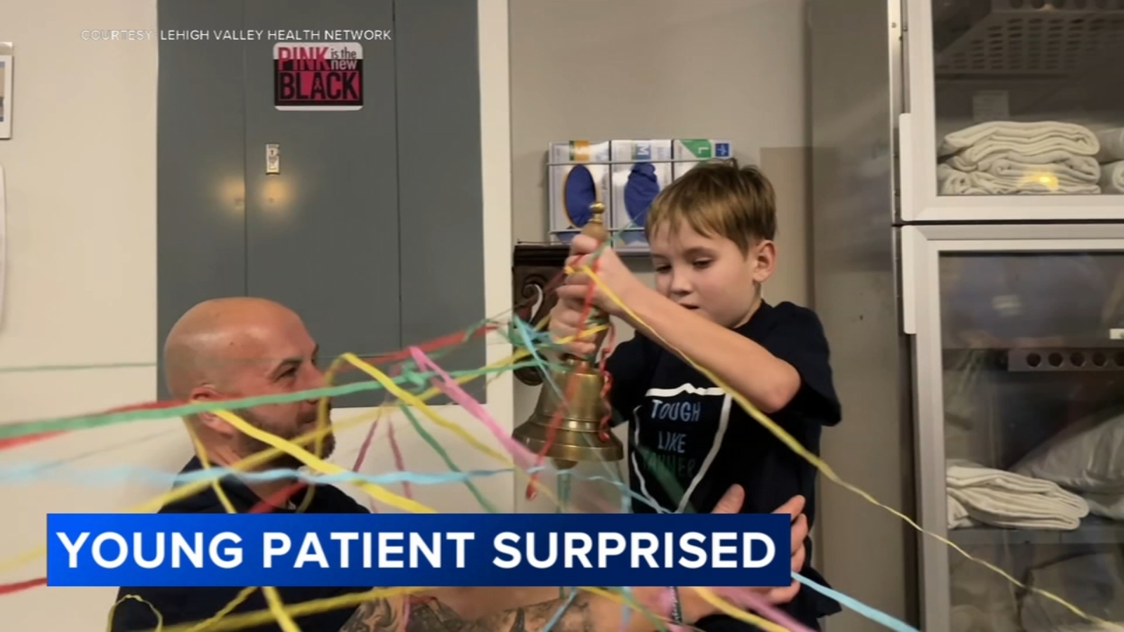 Young cancer survivor rings the bell, gets Eagles-filled surprise after ...