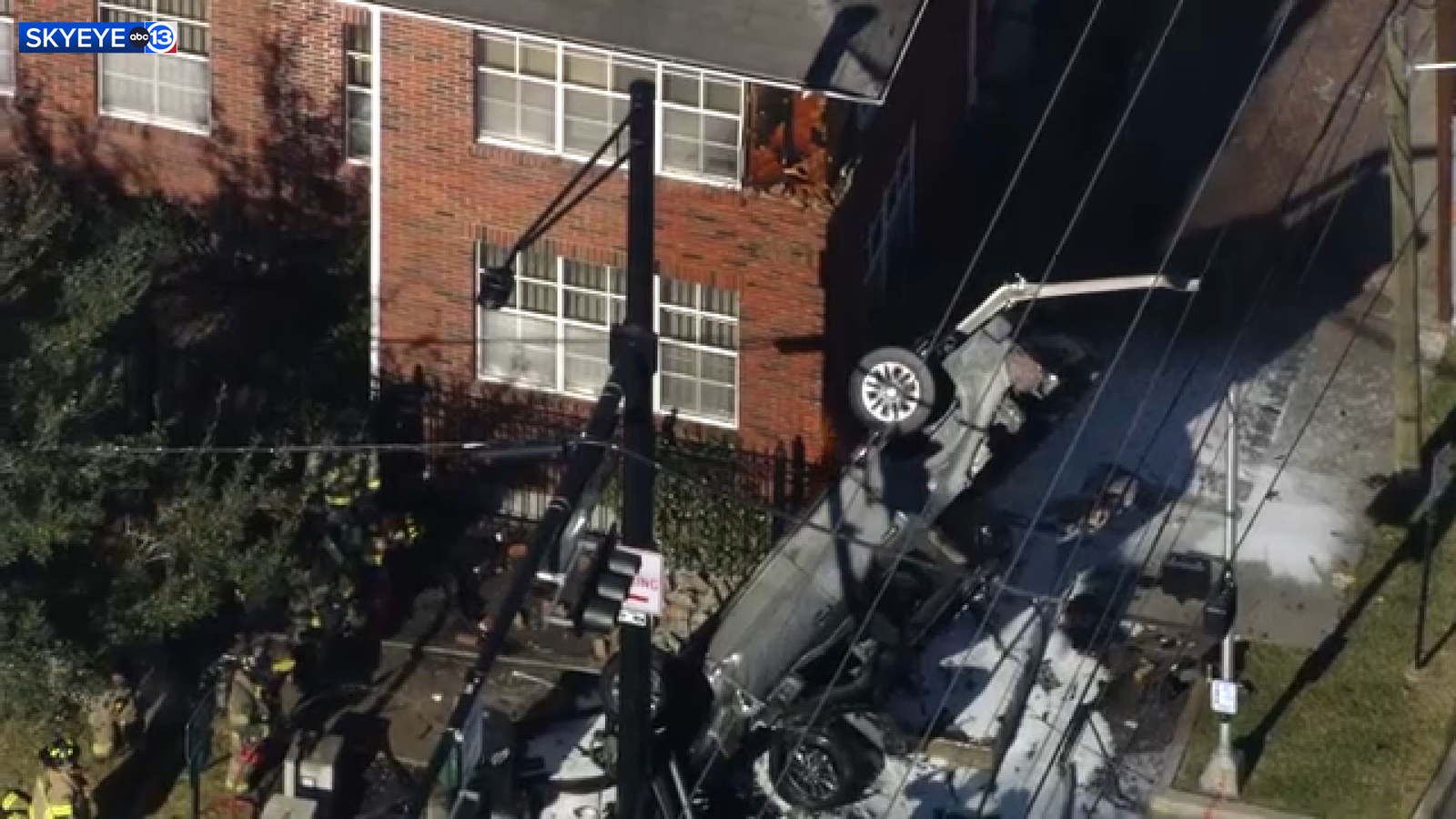 Stolen car driver causes fiery rollover crash involving an HPD ...