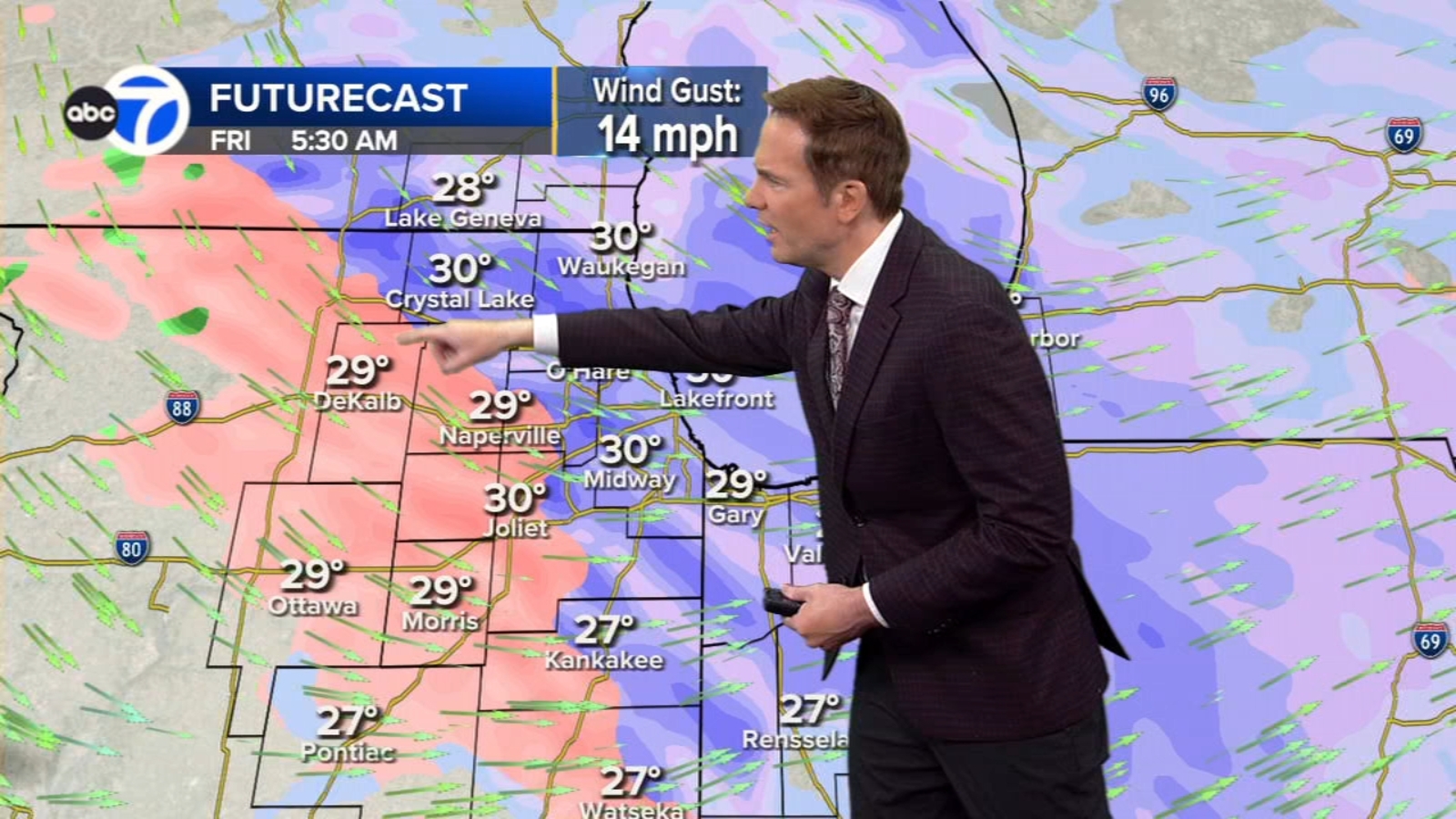 Chicago, IL severe weather forecast tomorrow includes snow, possible ...