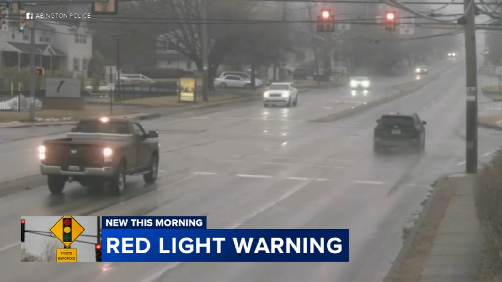 Police in Abington Township share dangerous driving captured by red ...