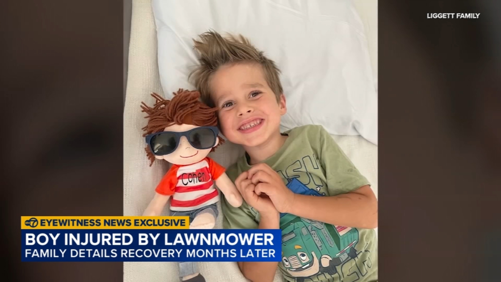 Cary, IL child Cohen Liggett undergoes rotationplasty, partial ...