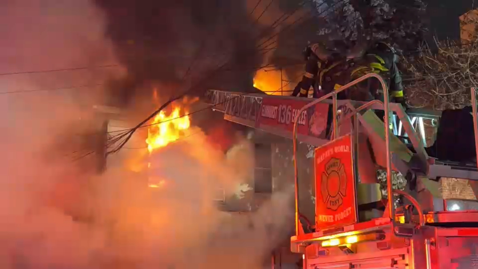 Queens fire: Crews still searching for missing resident after deadly ...