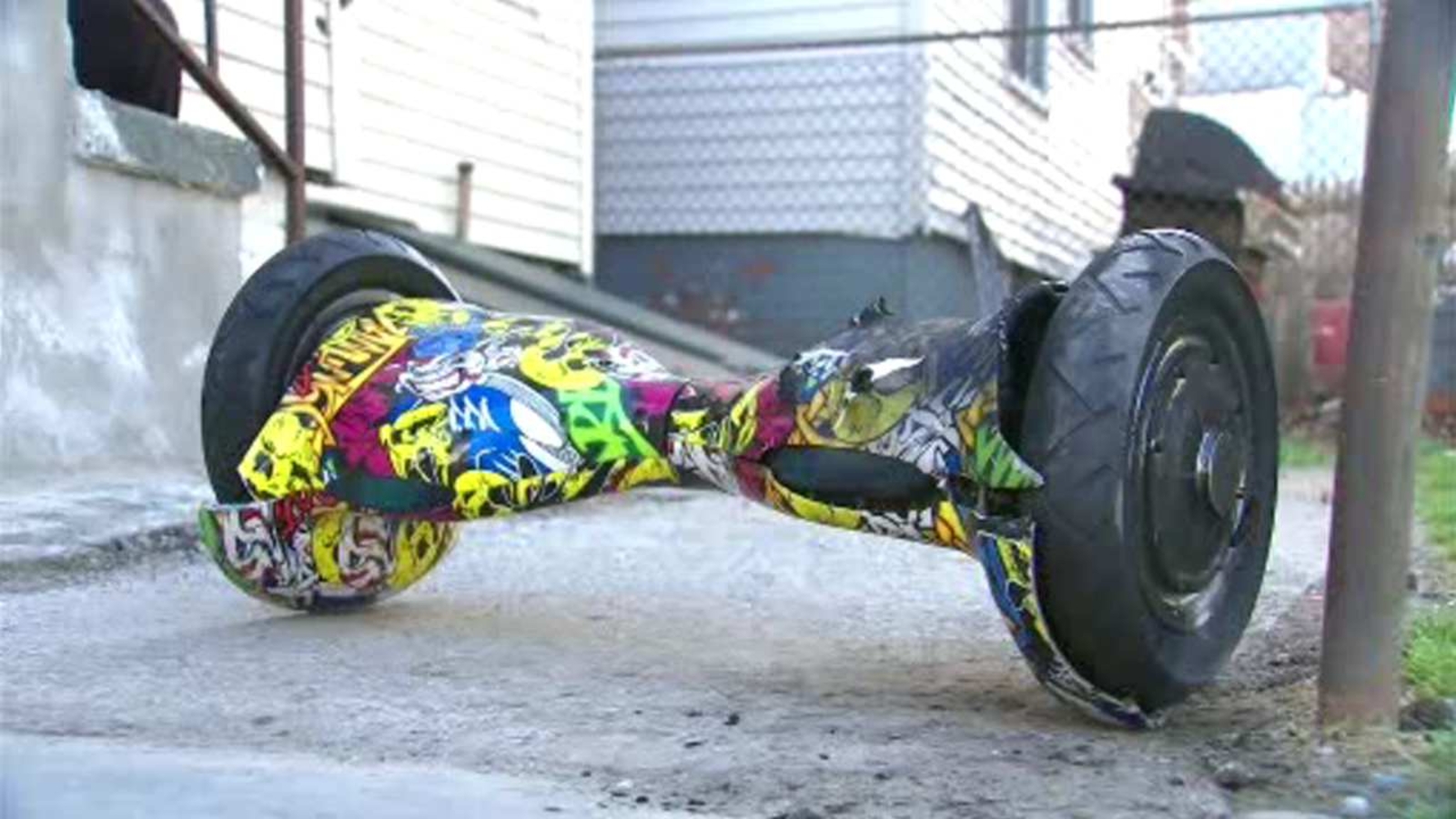 Hoverboard explodes, sparks fire in New Jersey home - ABC7 New York