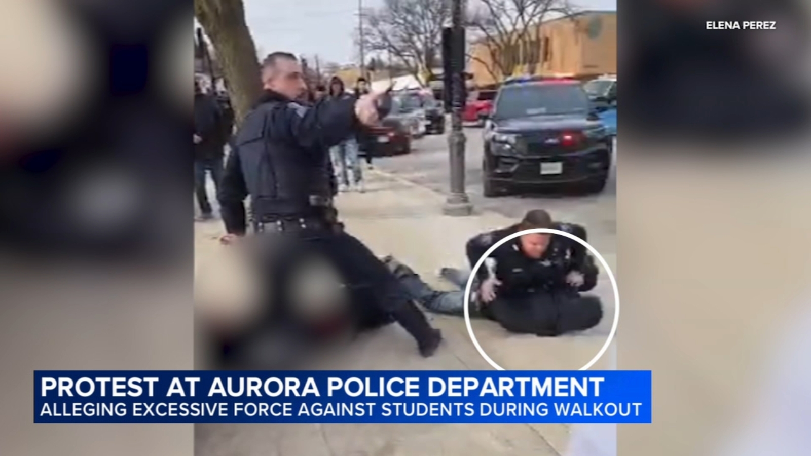 Aurora protest today held at police department after school walkout ...