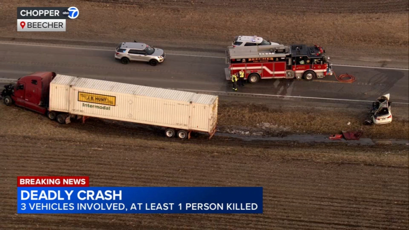 Beecher, Illinois crash: At least 1 killed in multi-vehicle crash ...