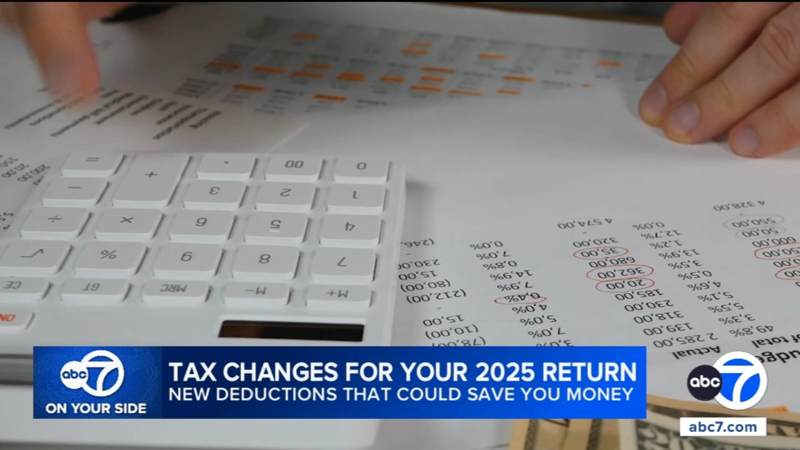 Tax changes for your 2025 return: New deductions could save you money ...