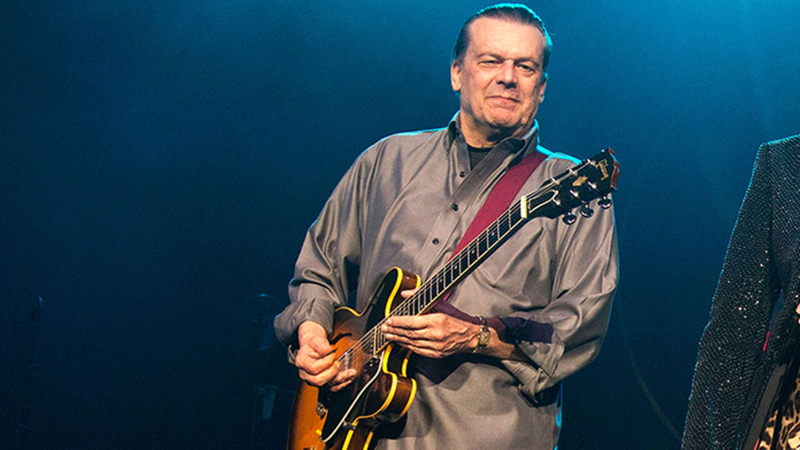 Musician J. Geils of the J. Geils Band, famous for 'Love Stinks ...