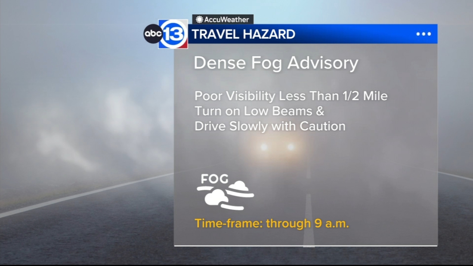 Houston Weather: Soupy air brings more fog, but winter temps are back ...
