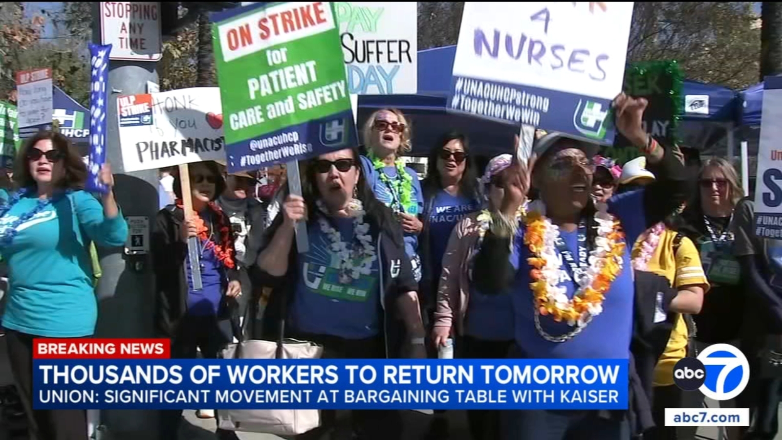 Thousands of Kaiser Permanente nurses returning to work after monthlong ...