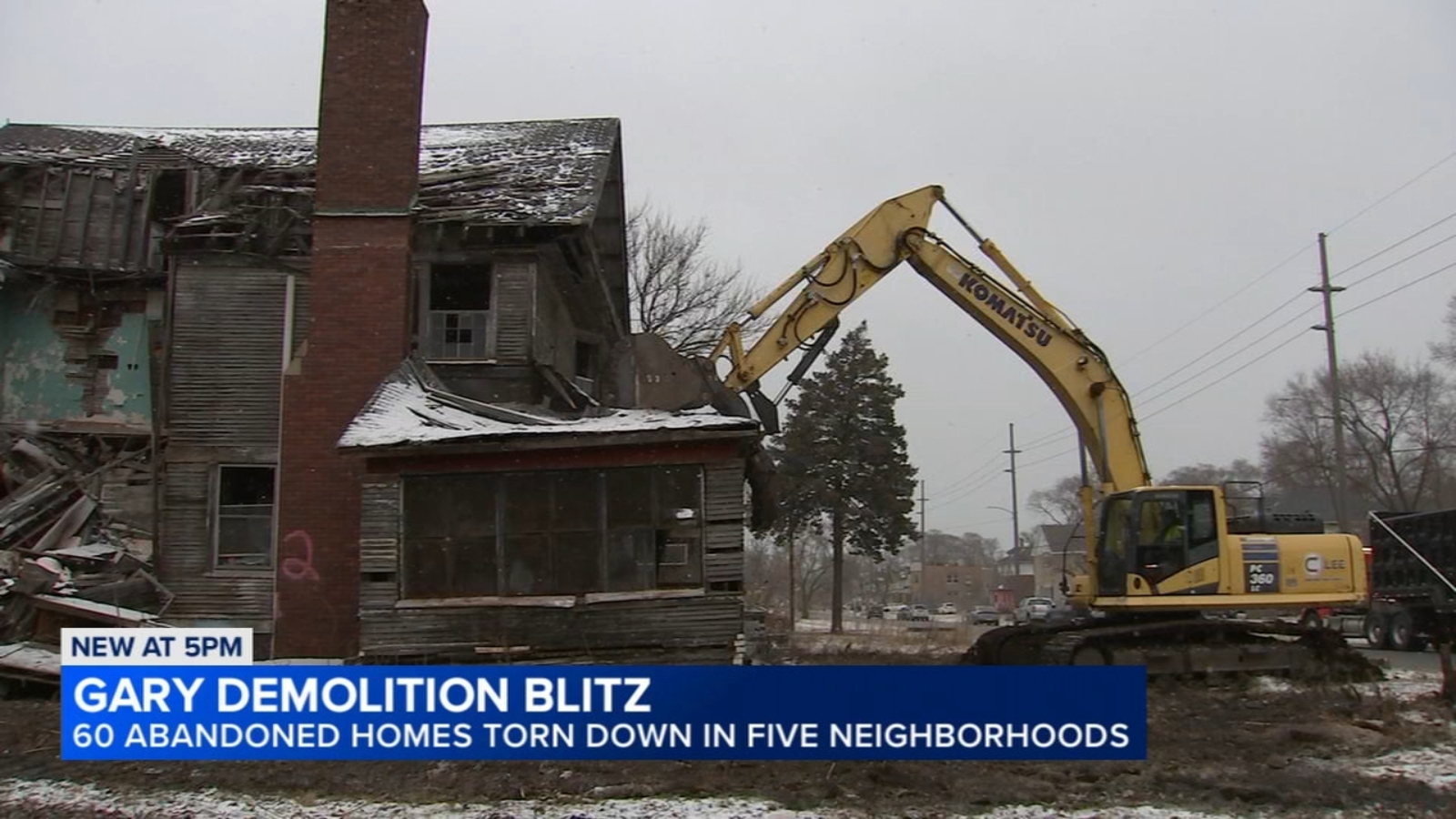 Gary, Indiana demolishing dozens of 'unsafe' homes in Downtown, Emerson ...