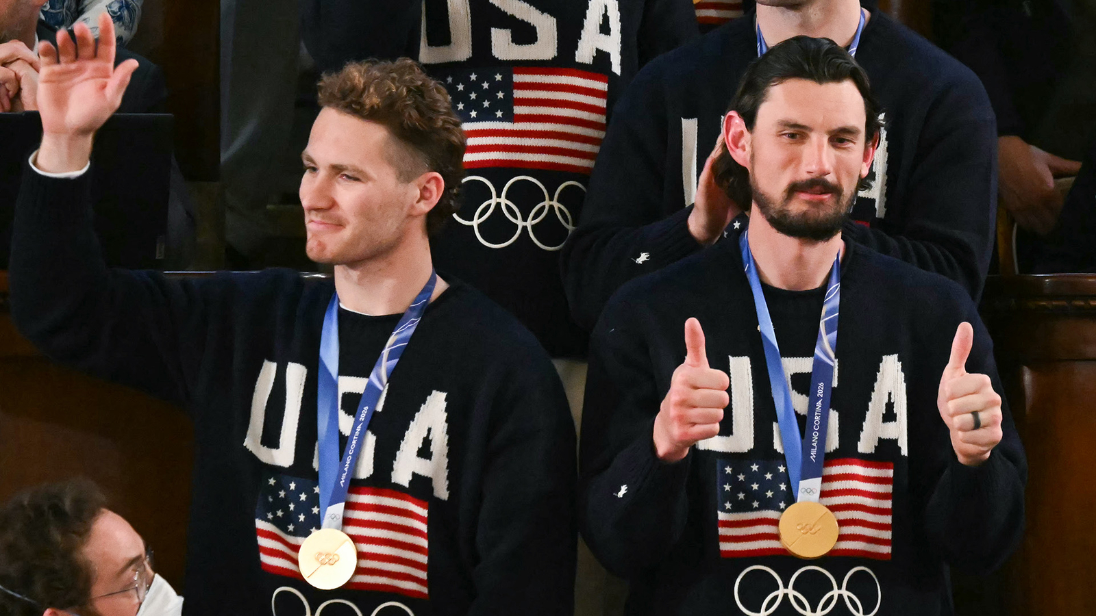 Men's Olympic hockey team gets shout out from president - ABC7 Los Angeles