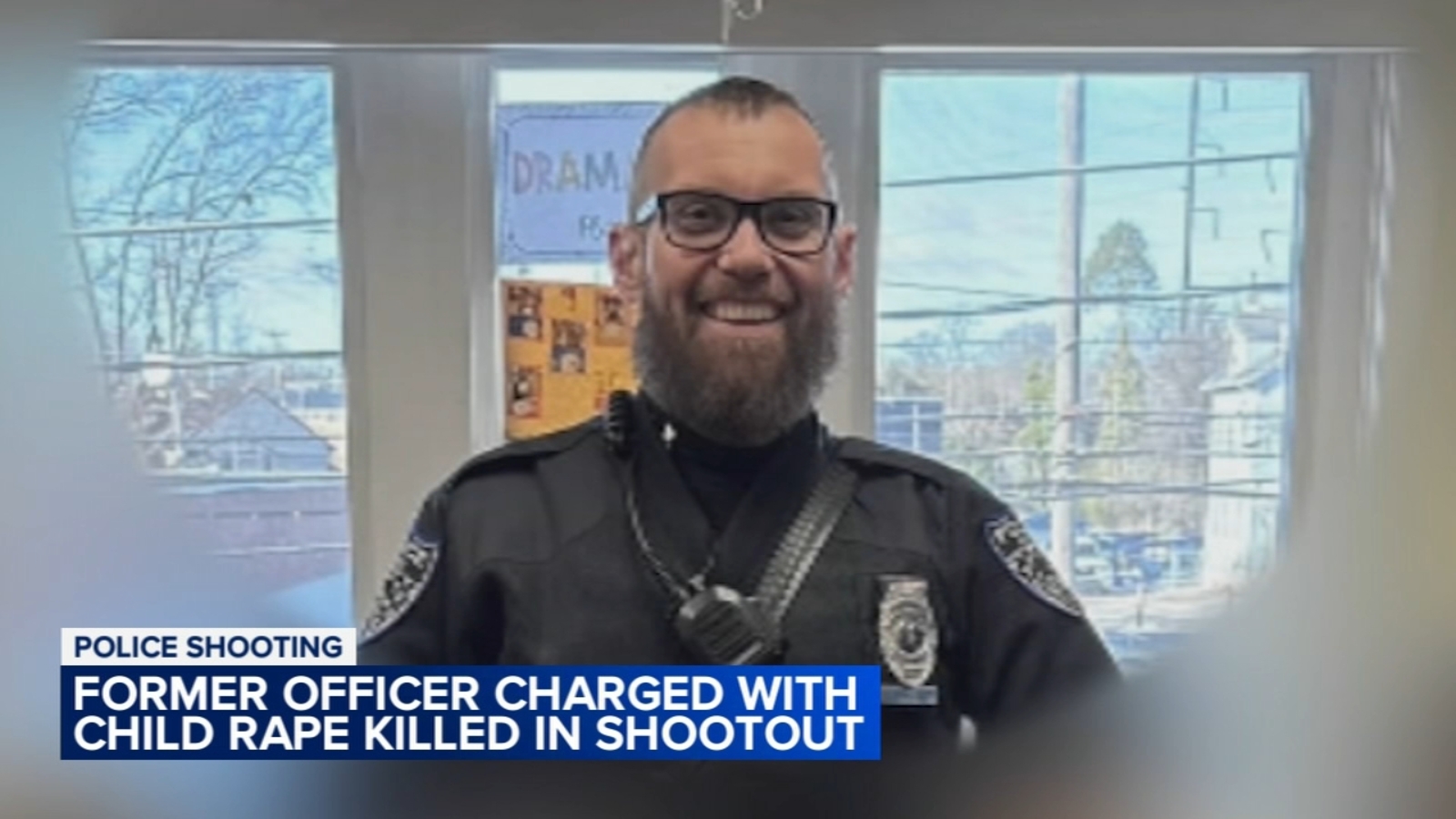 Former part-time cop wanted on child rape charges killed in shootout ...