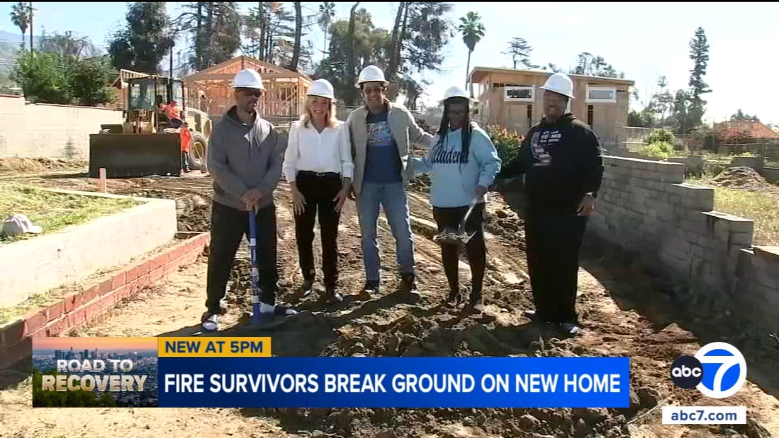 Eaton Fire: Altadena family breaks ground on new home, aiming to ...