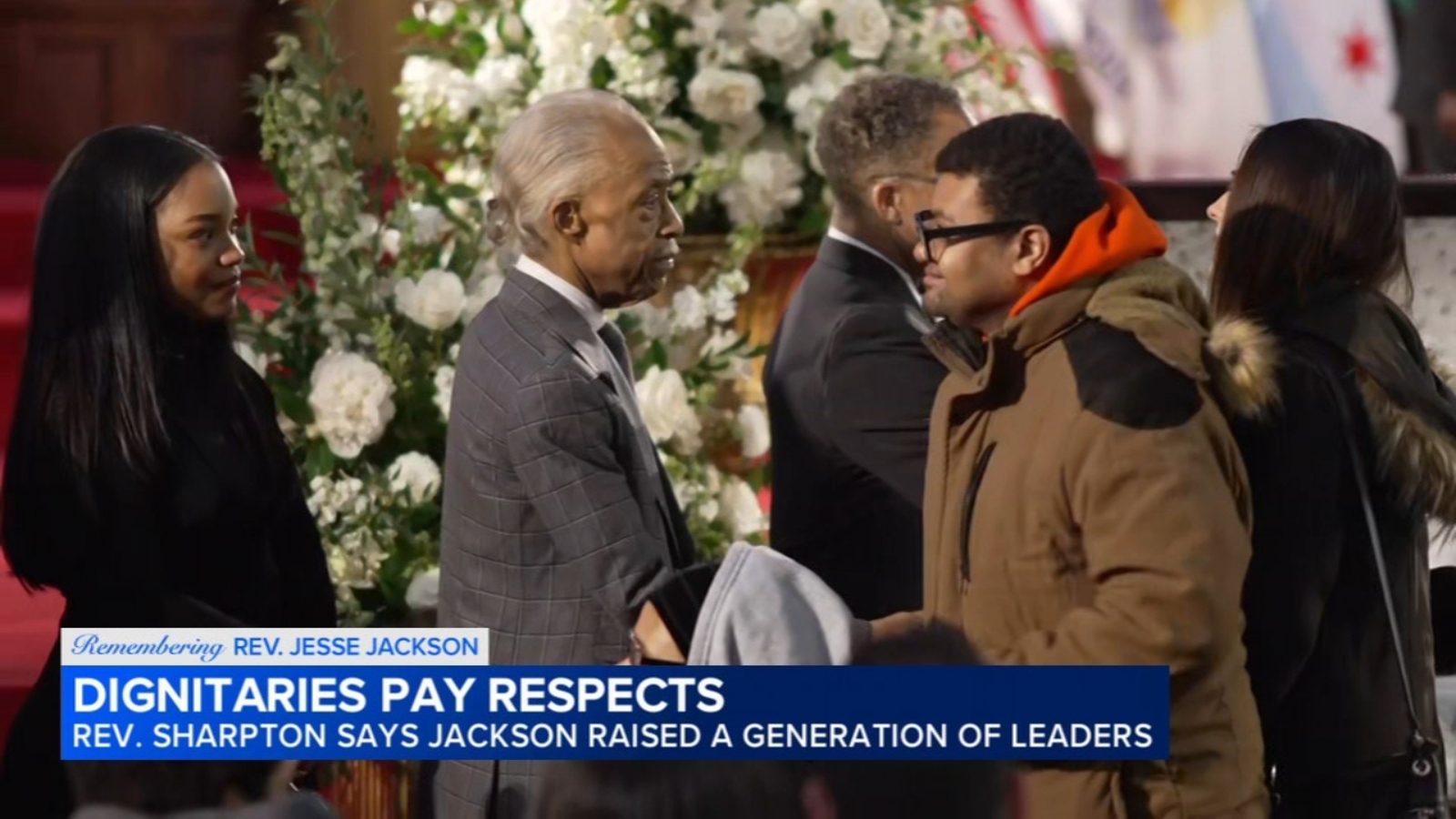 Dignitaries pay respects to Rev. Jackson - ABC7 Chicago