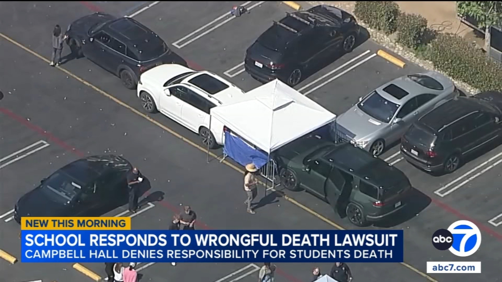 Campbell Hall denies responsibility after student crushed to death in ...