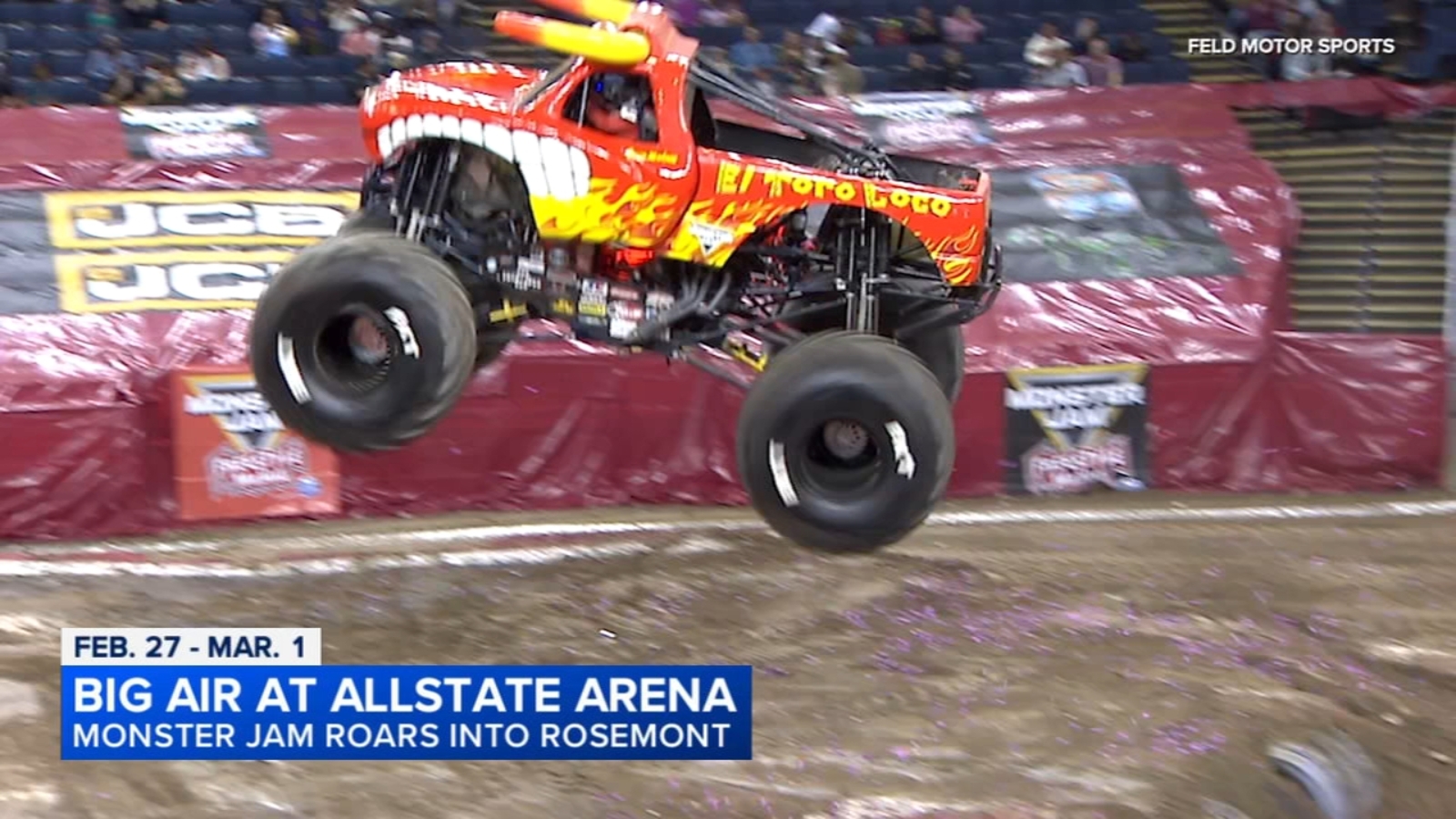 Monster Jam Freestyle Mania rolling into Allstate Arena this weekend ...