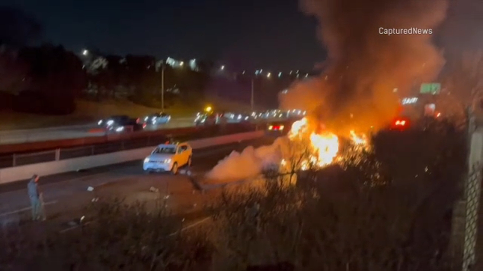 1 killed in fiery 5-vehicle crash on Kennedy Expressway on NW Side ...