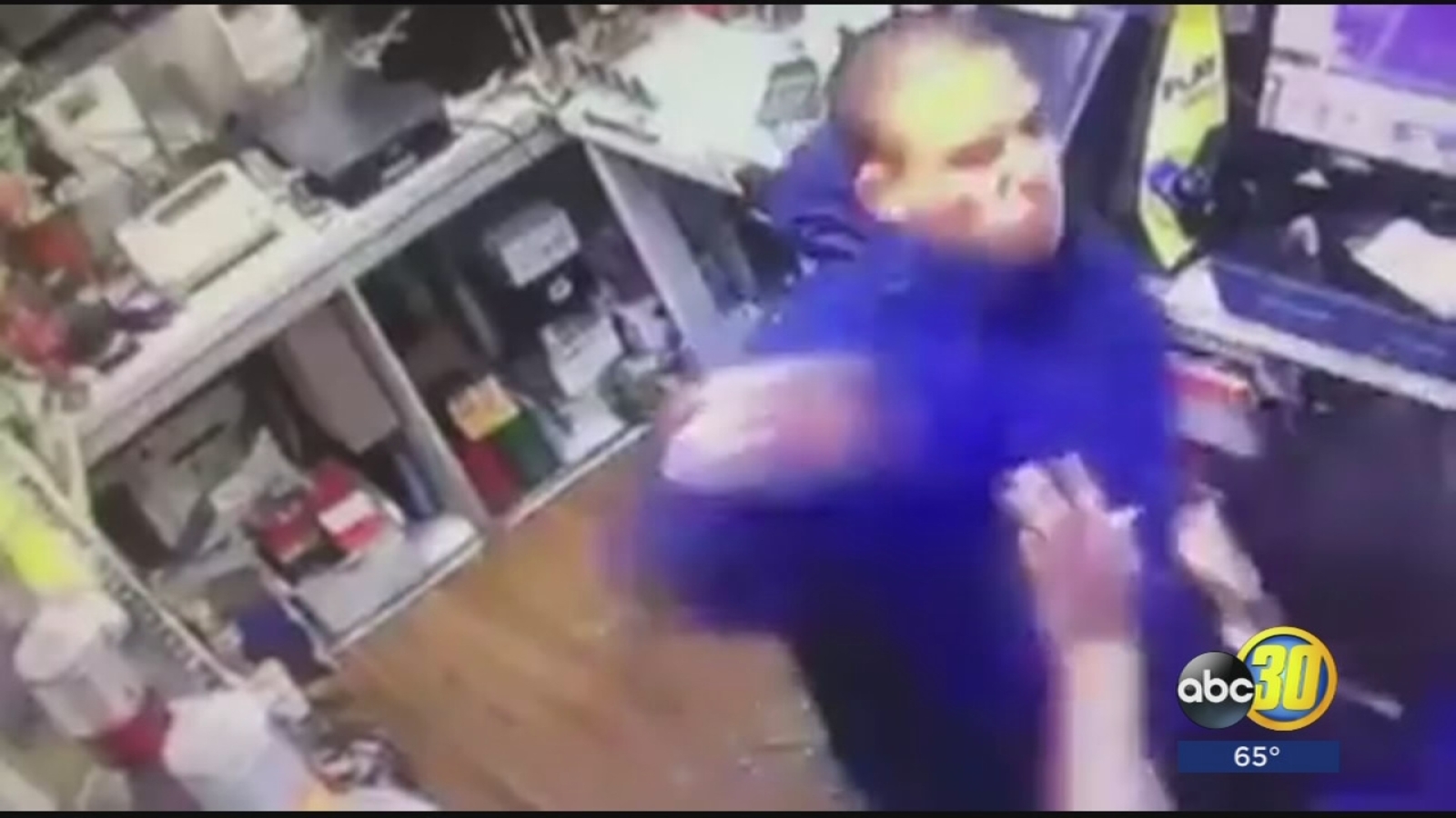 SURVEILLANCE VIDEO: Clerk at a Madera gas station gets into fist fight ...
