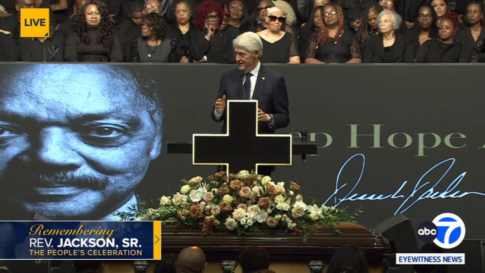 Former President Clinton speaks on Rev. Jackson's influence - ABC7 Chicago