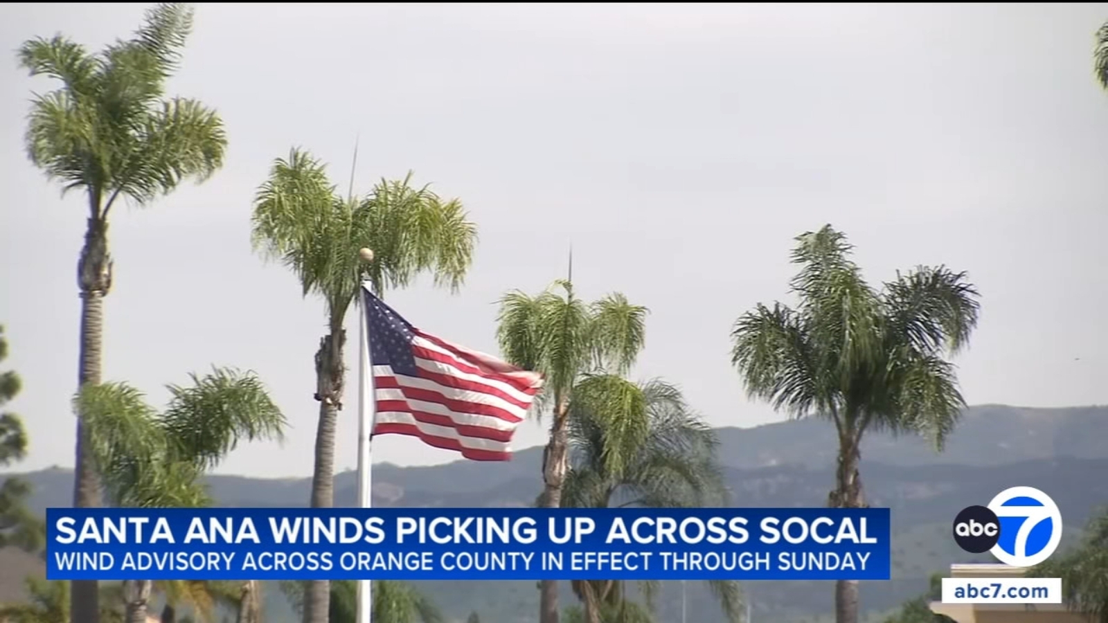 Santa Ana winds return to SoCal bringing air quality concerns; wind ...