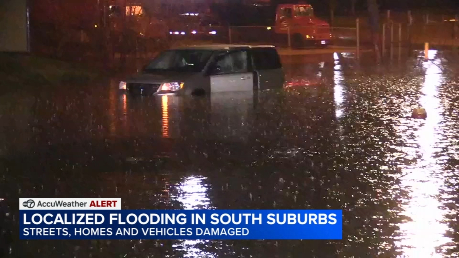 Chicago, Illinois-area severe weather: Heavy rain causes flooding in ...