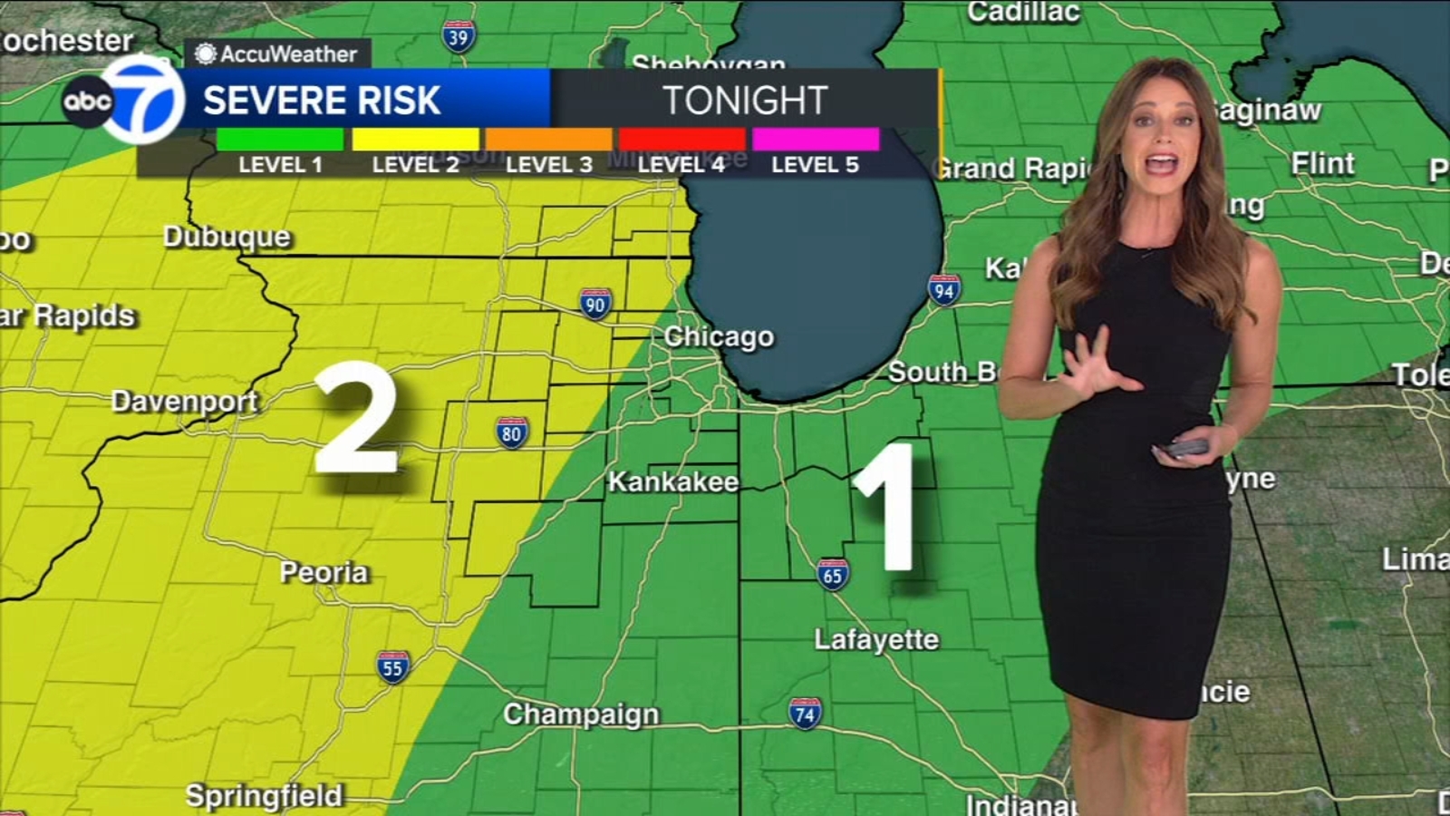 Chicago weather: Early AM storms/temps fall Saturday - ABC7 Chicago
