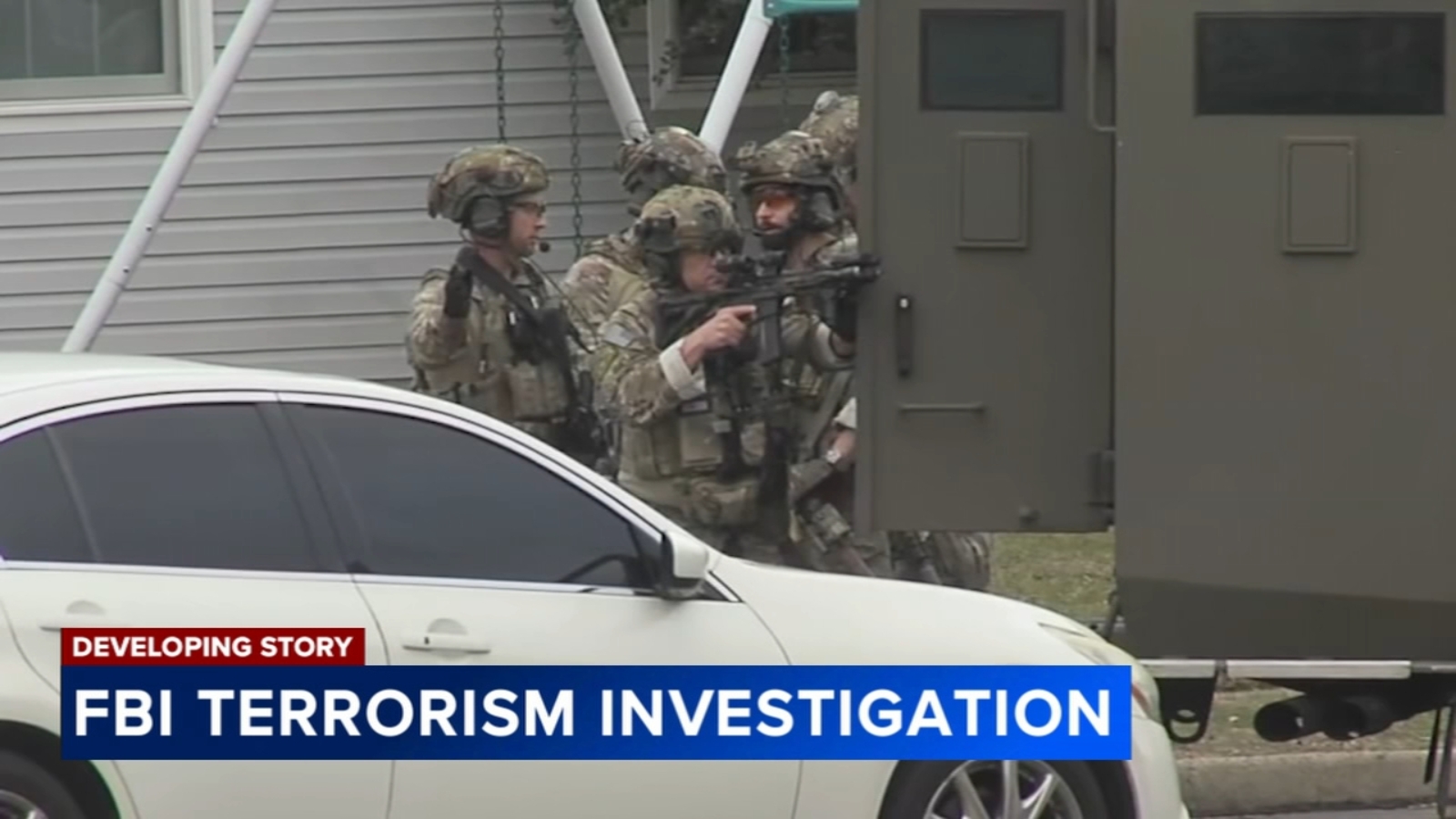 FBI raids homes of 2 Bucks County men accused of throwing explosive ...