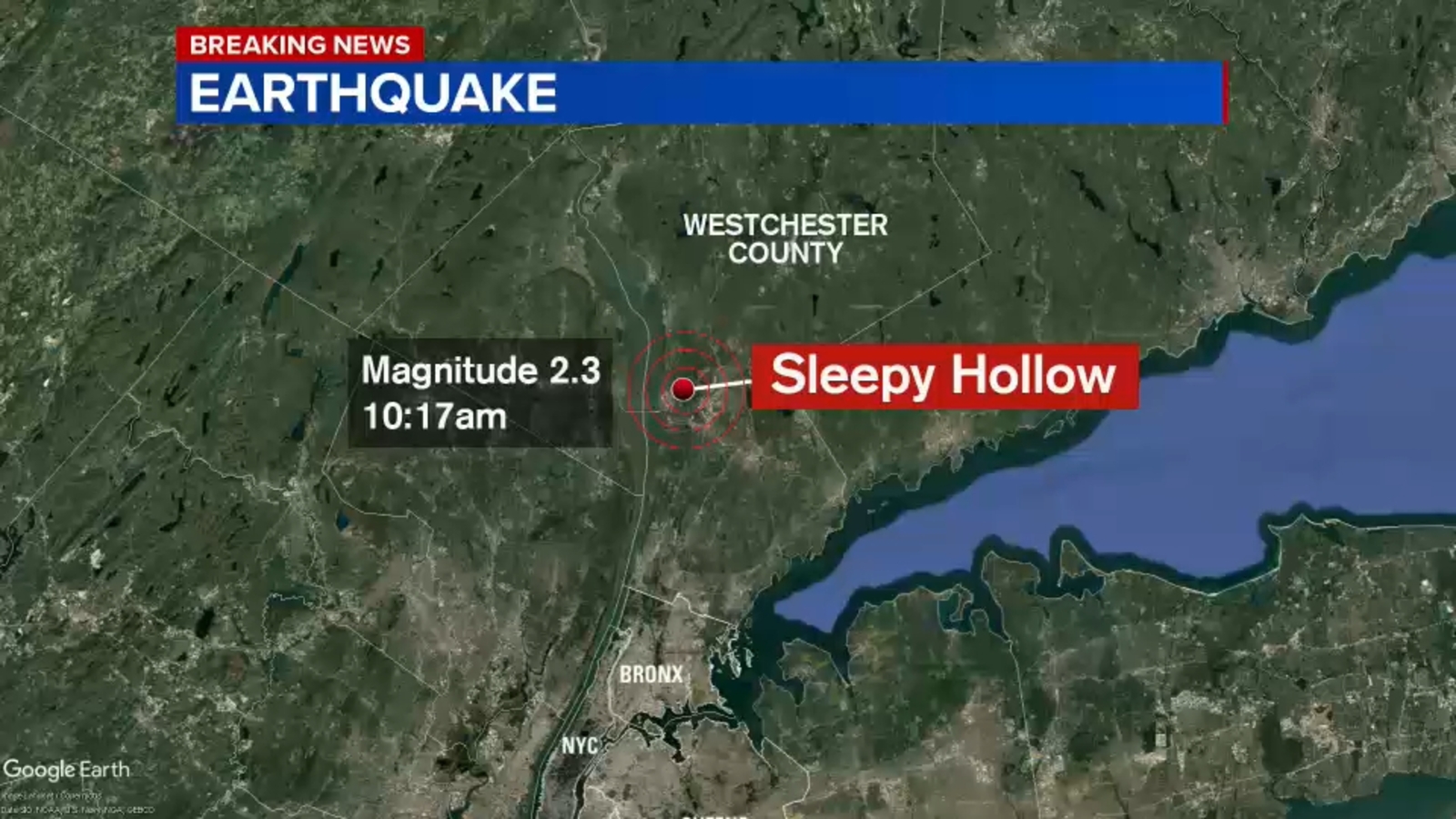 Small earthquake in Sleepy Hollow shakes parts of Westchester County ...