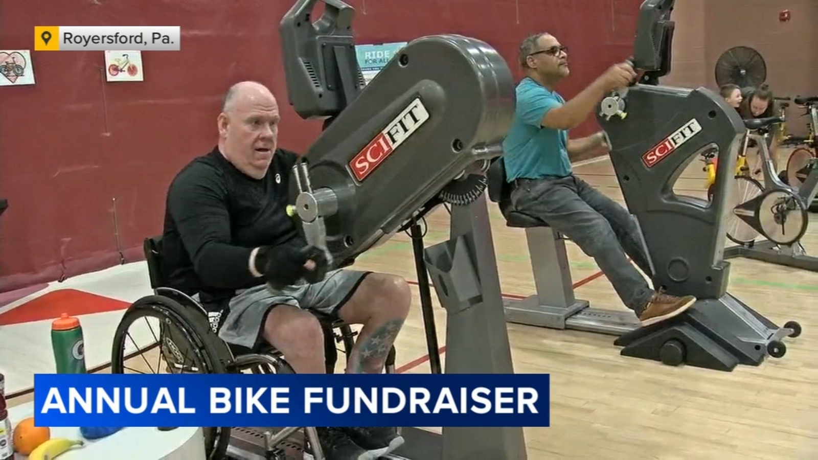 Montgomery County man arm biking for 8 hours to support inclusive ...