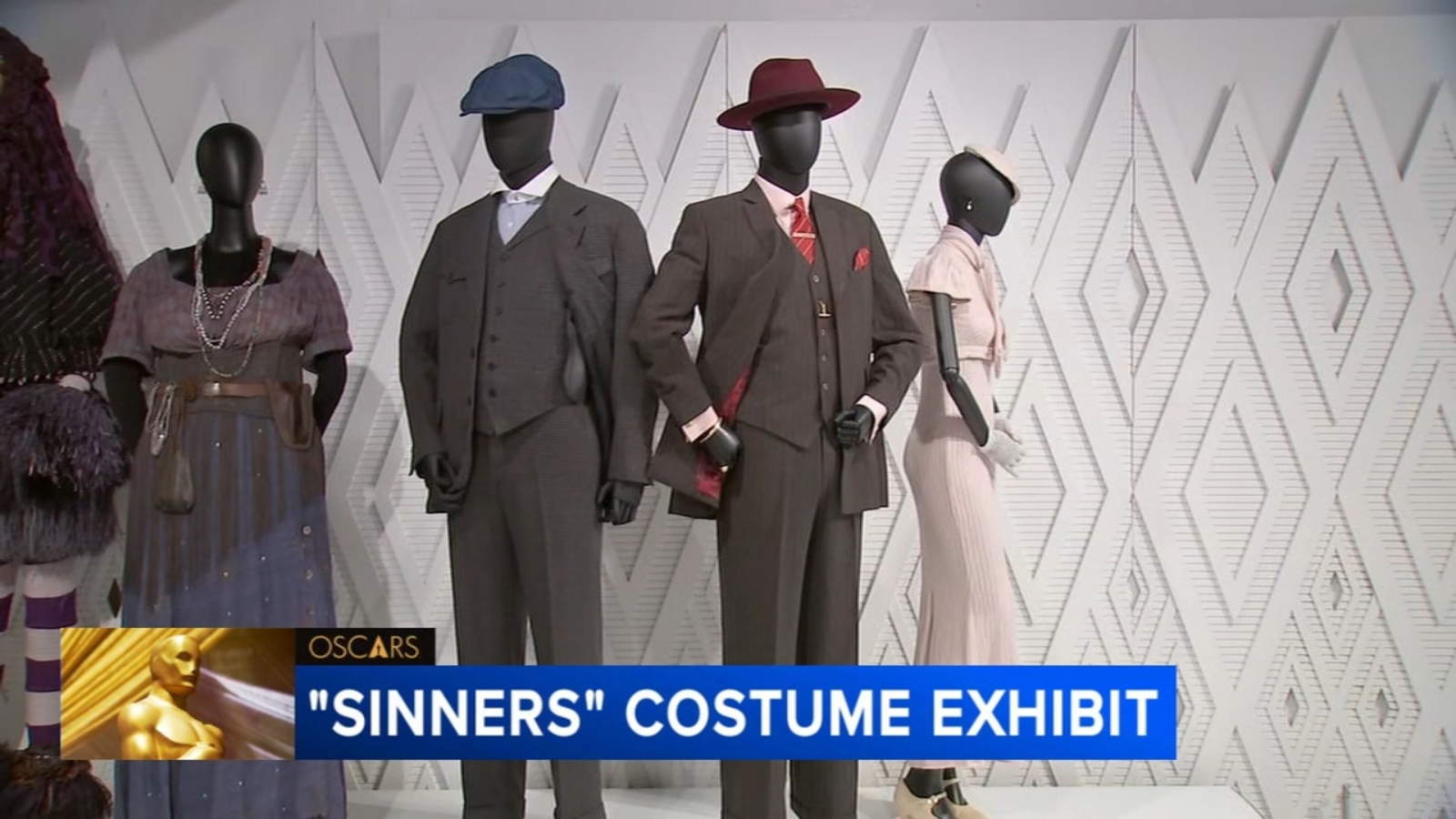 Costumes from Oscar-nominated film 'Sinners' on display in Philadelphia ...