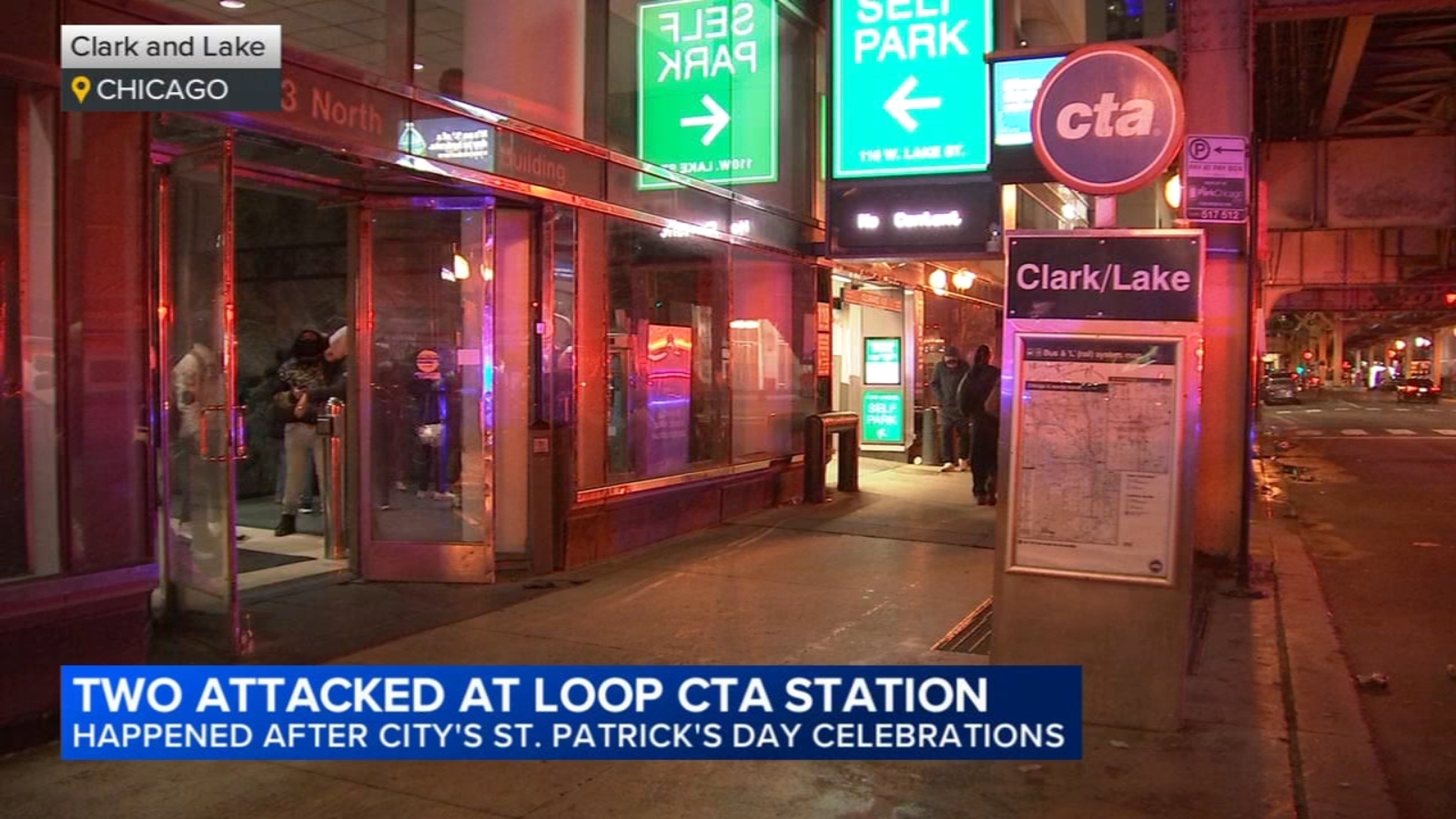 2 women injured in attack on CTA train in Loop; Suspect in custody ...