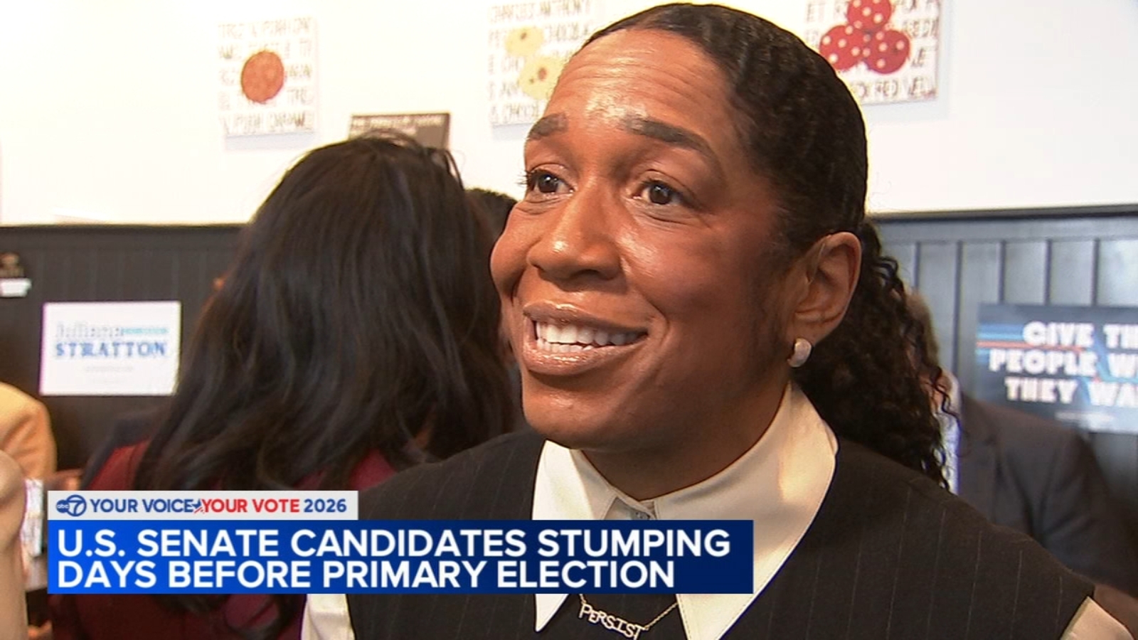 Illinois election 2026: Senate candidate Lt. Gov. Juliana Stratton says ...