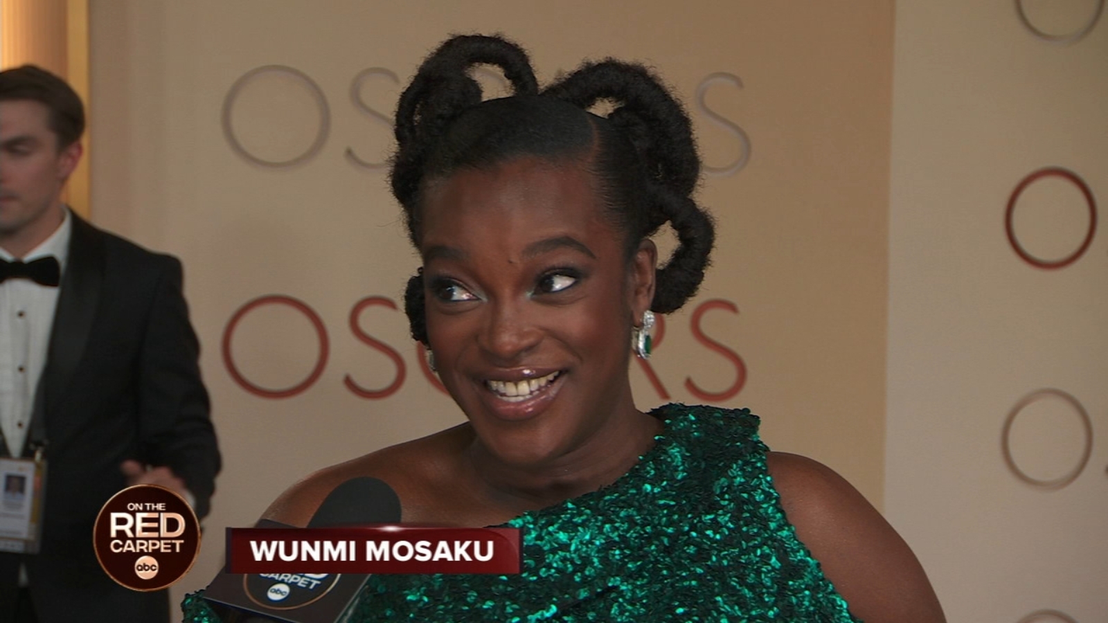 Oscar nominee Wunmi Mosaku says it's been a whirlwind - ABC7 San Francisco