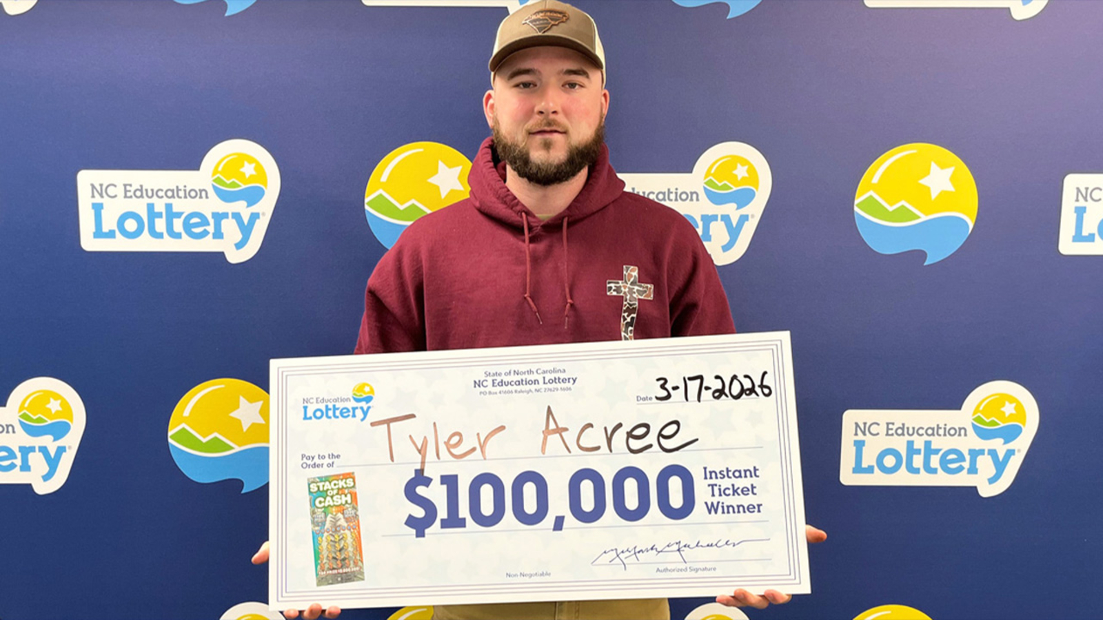 Halifax County man wins $100,000 lottery prize at Roanoke Rapids store ...