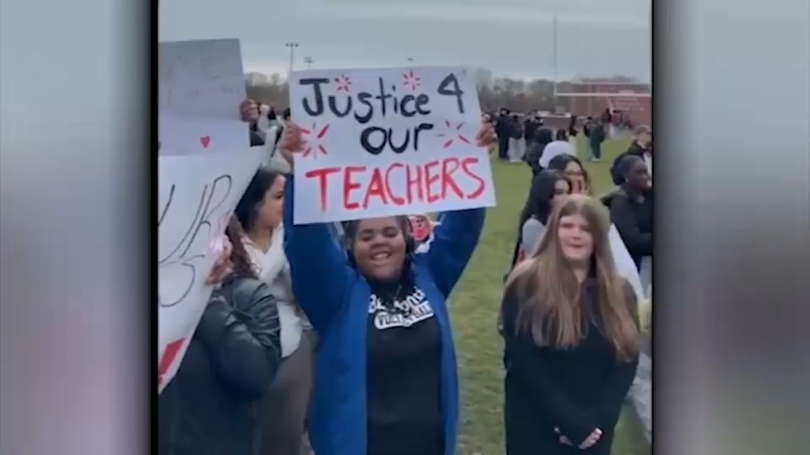 Bellport High School students stage walkout in protest of South Country ...