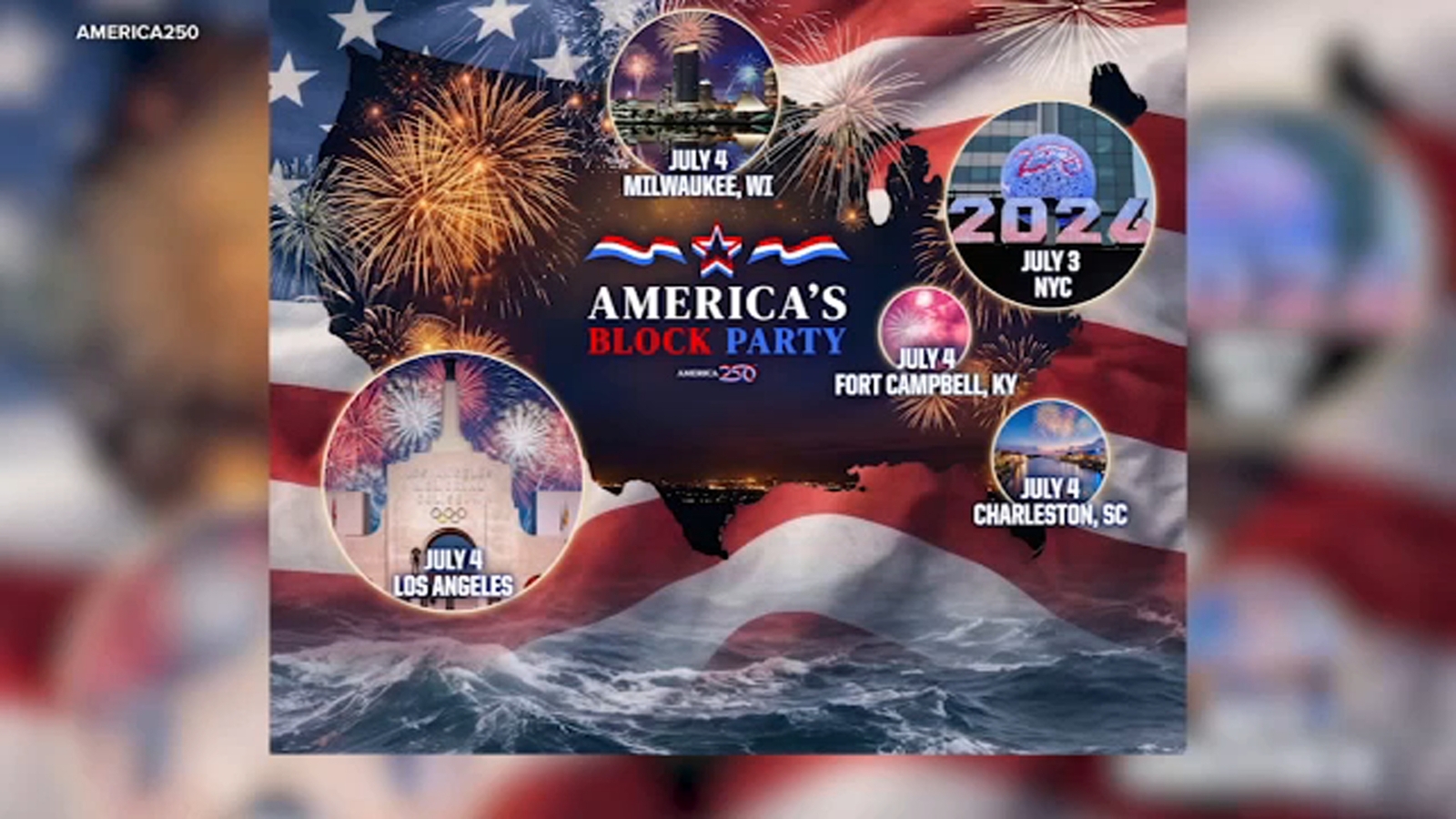 Los Angeles named as host for July 4th block party event celebrating ...