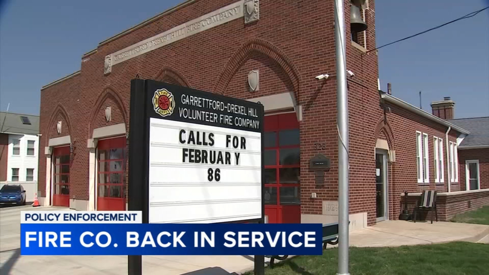 Delaware County volunteer fire company briefly goes out of service amid ...