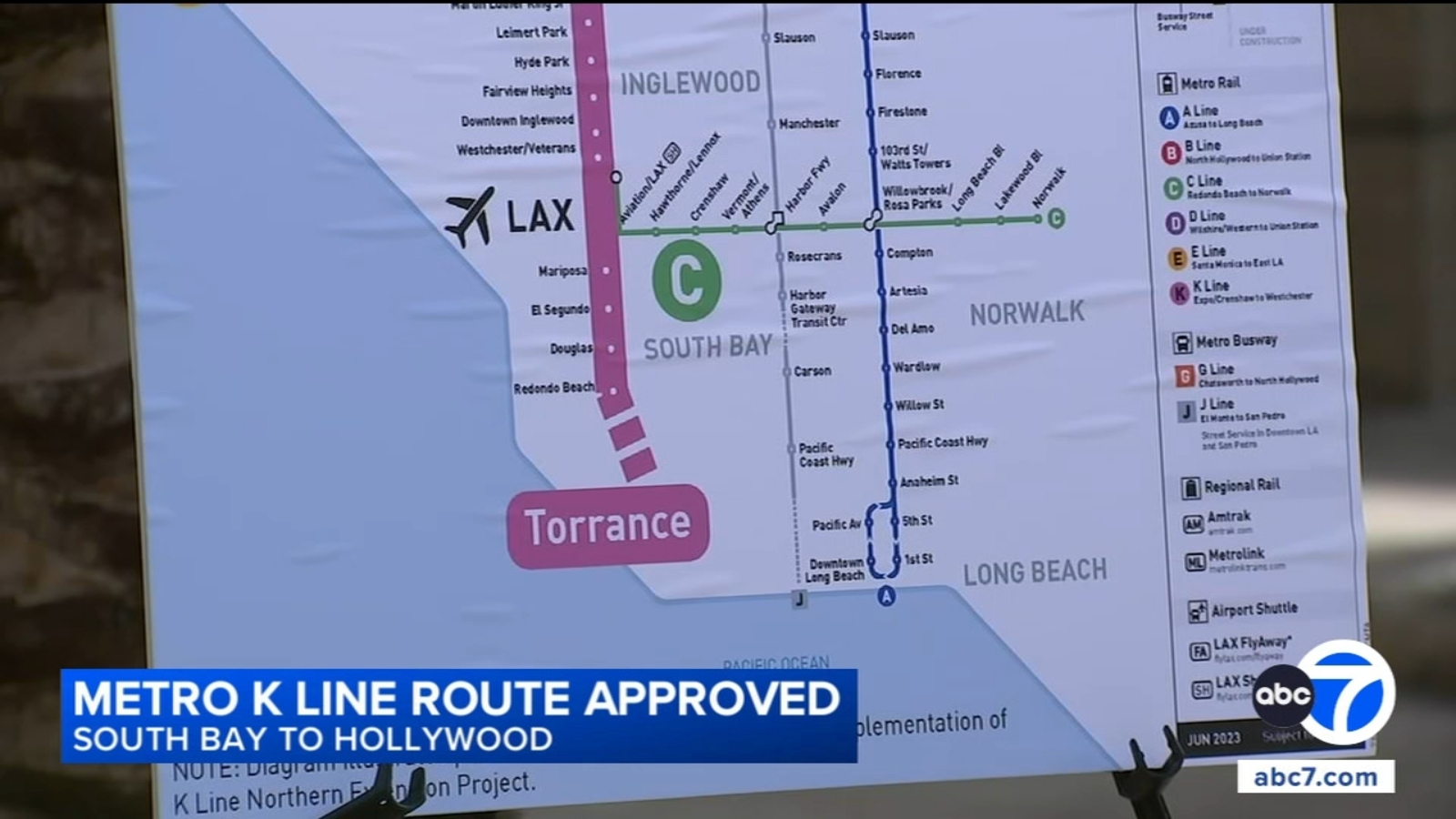 LA Metro approves route of K Line northern extension project to ...