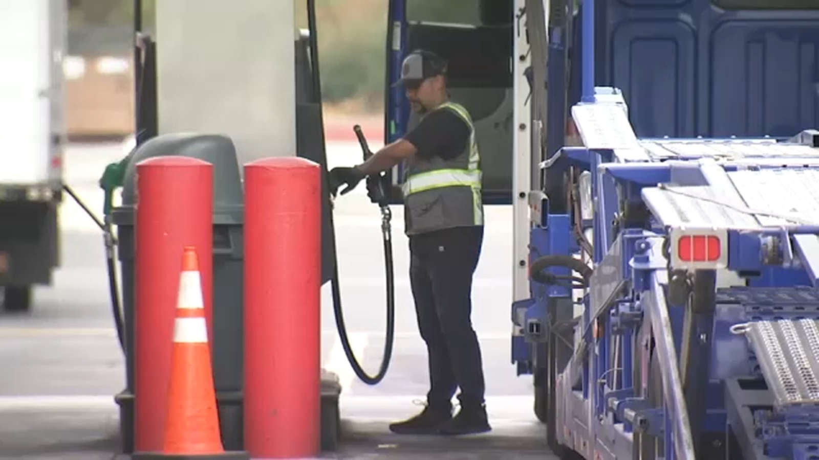 Diesel prices set new record in California; gas surpasses $6 mark in ...