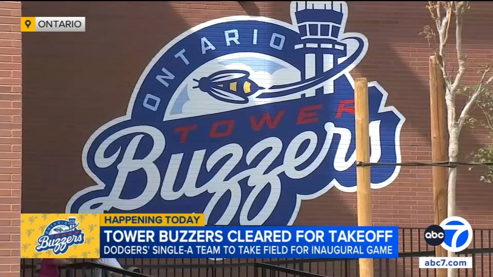 Ontario Tower Buzzers gear up for debut at new ONT Field - ABC7 Los Angeles