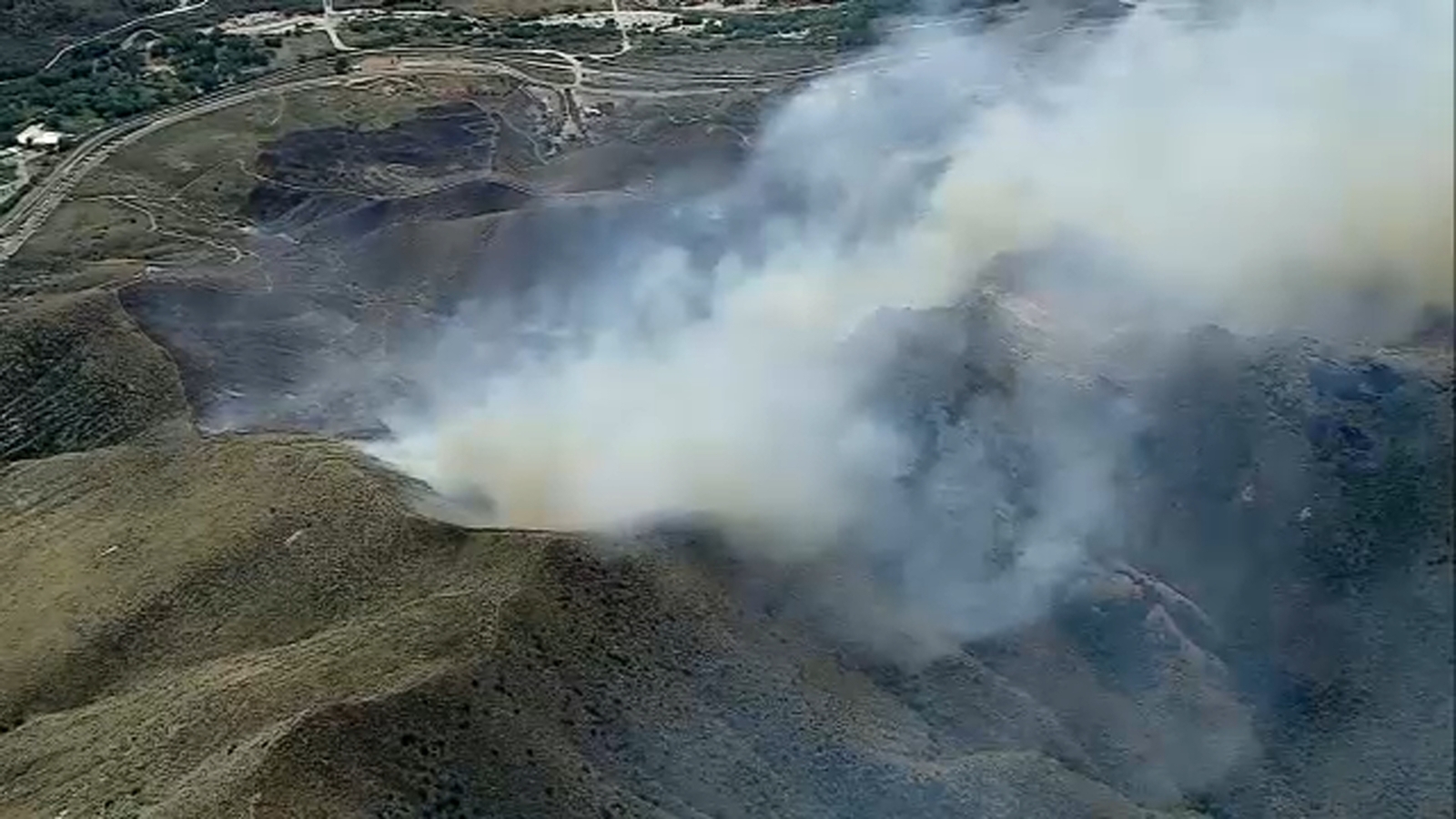 Crown Fire burns 80 acres - ABC7 Los Angeles
