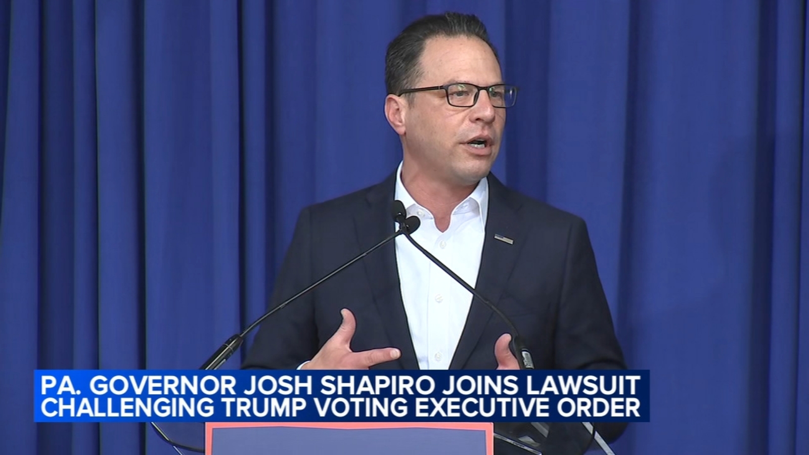 Shapiro joins lawsuit challenging Trump's executive order on voting ...