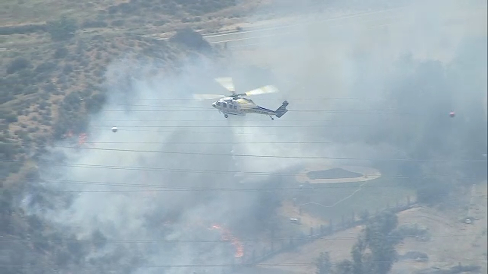 280-acre Crown Fire burning in Acton area now 25% contained, LA County ...