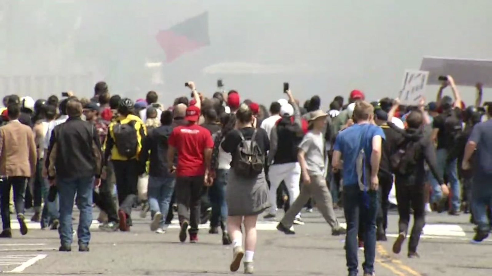 20 arrested so far in Berkeley protest clash over President Donald ...