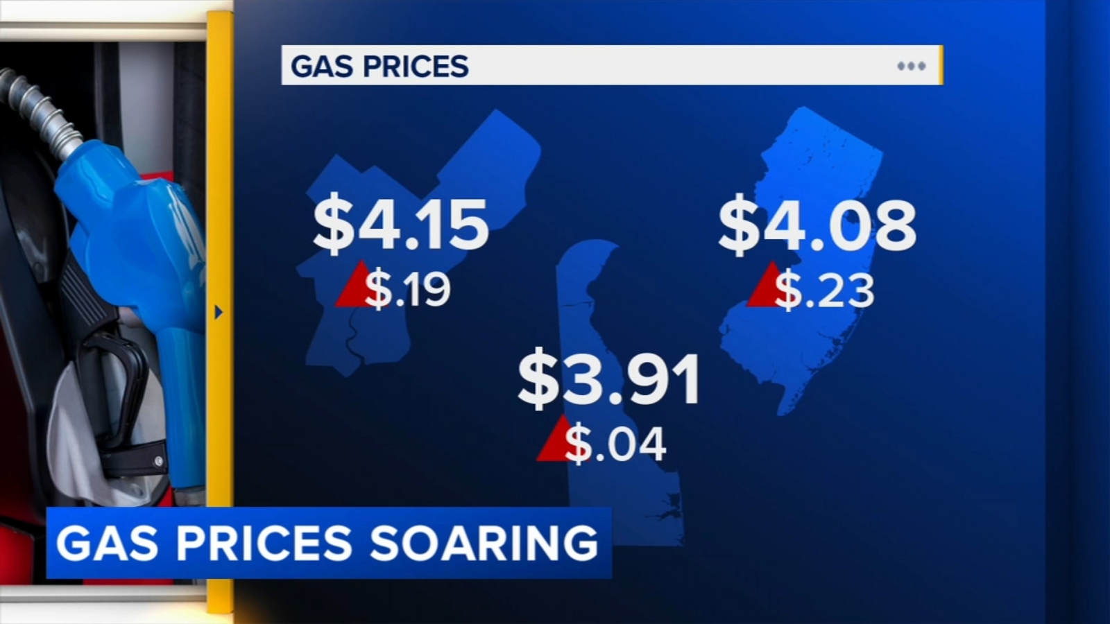 Gas prices surge fuels concern for drivers across the region - 6abc ...