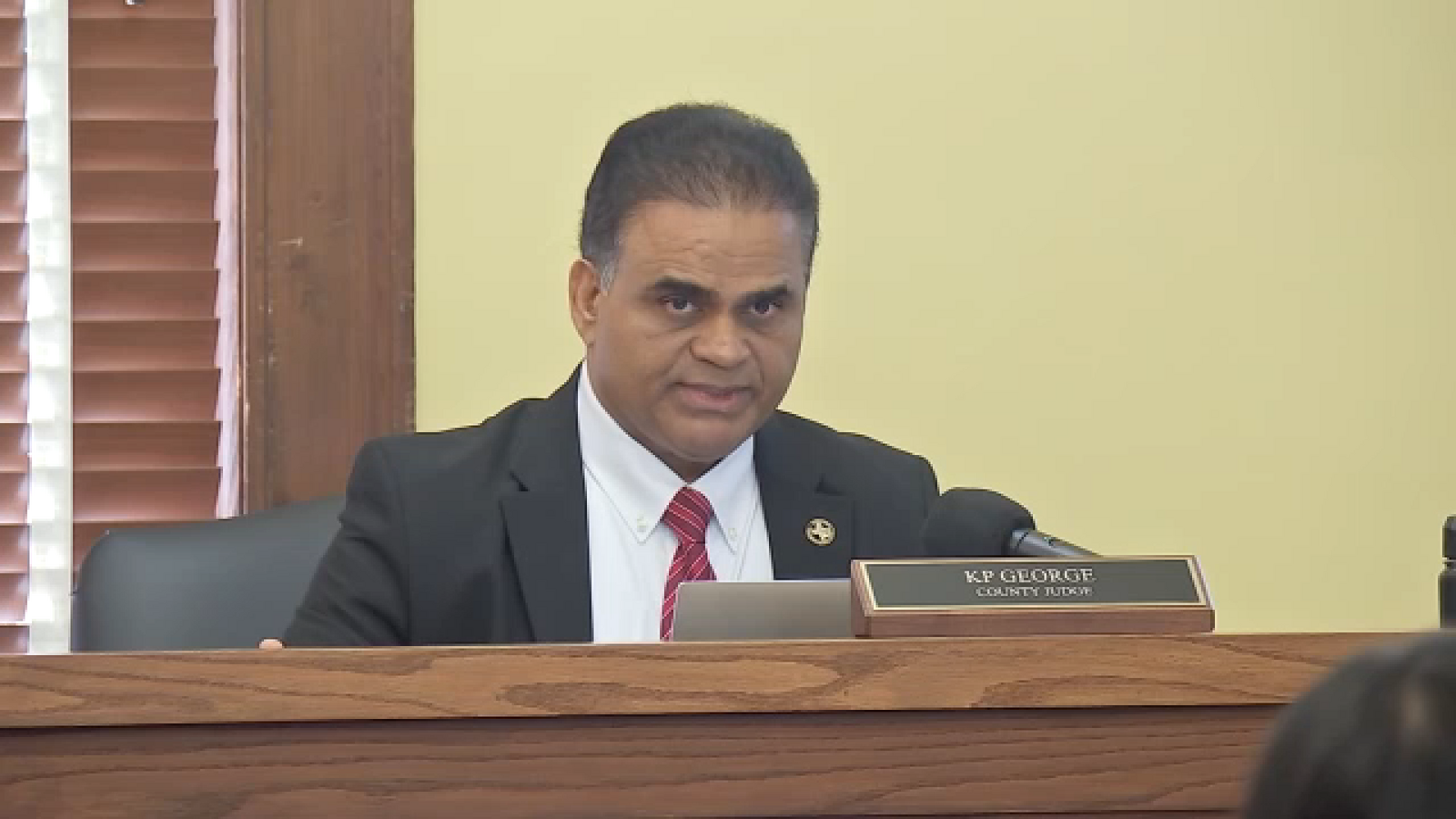 Fort Bend County Judge KP George back in commissioners court following ...