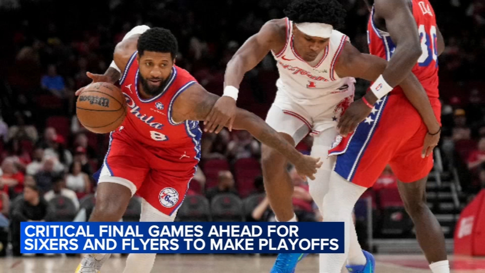 Playoff hopes on the line for both the Sixers and the Flyers - 6abc ...